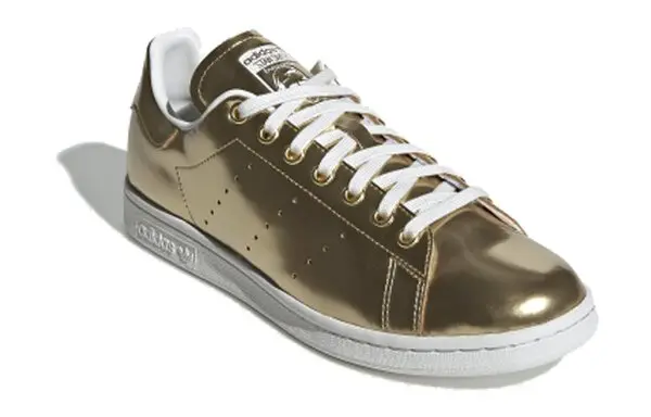 Adidas Stan Smith "metal Metallic" Sneakers - Gold