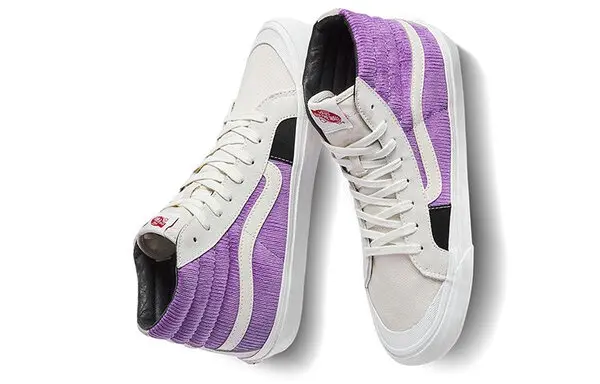 VANS Og Style 138 Lx High Top Sneakers - White/purple