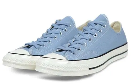 CONVERSE Chuck 70 Ox Lace Up Sneakers - Blue Salte