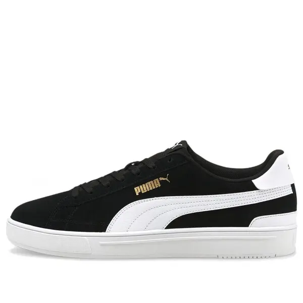 PUMA Saab Pro Suede Low Top Sneakers - Black/white