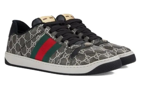 Gucci Gg Supreme Canvas Screener Sneakers