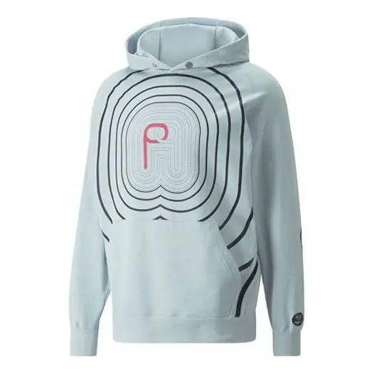 PUMA X Pronounce Crossover Long Sleeve Hoodie - Blue