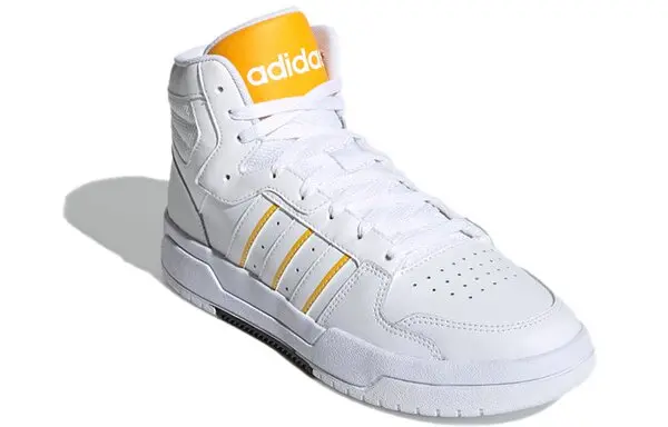 Adidas Entrap Mid Sneakers - White/yellow