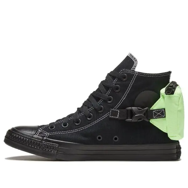 CONVERSE Chuck Taylor All Star Buckle Up High Top Sneakers - Black