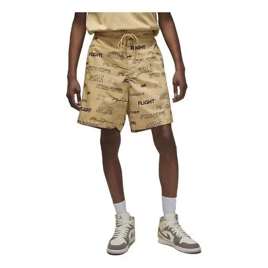 JORDAN Flight Mvp Woven Shorts - Sesame