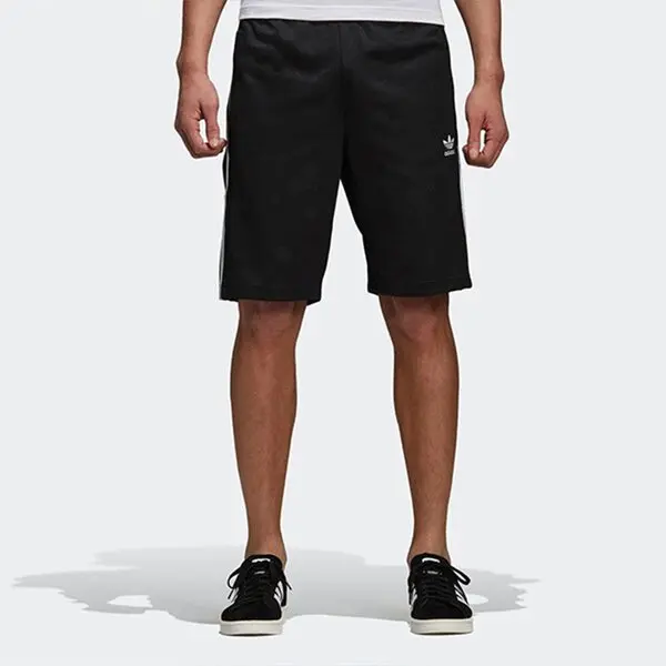 Adidas Originals 3-stripes Casual Sports Shorts - Black