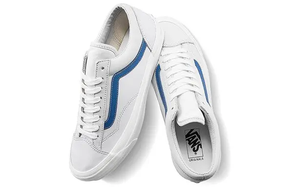 VANS Og Style 36 Lx Low Top Sneakers - White/blue