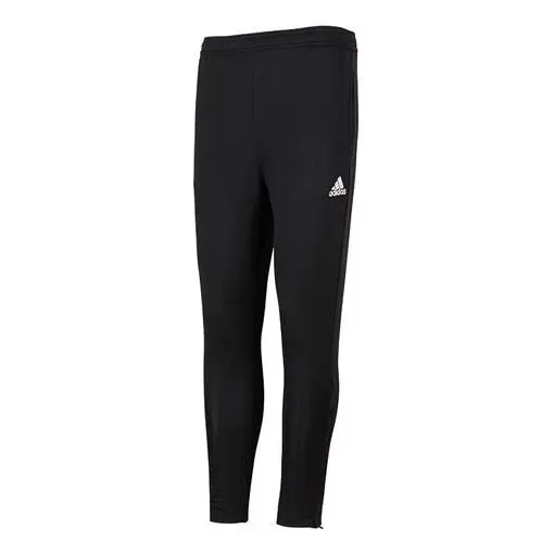 Adidas Solid Color Pants Zipper Casual Sports Pants/trousers/joggers Black - Multi-color