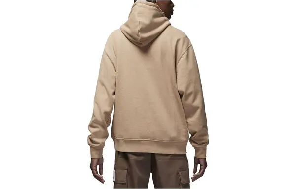 JORDAN Air Flight Fleece Pullover Hoodie - Hemp/heather/sail