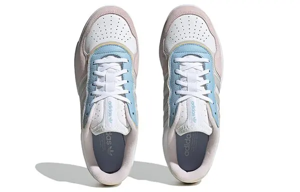 Adidas Courtic Low Top Sneakers - White/pink/blue
