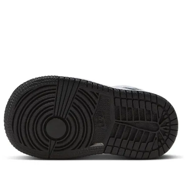 JORDAN 1 Mid 'reverse Panda' Sneakers - White/black