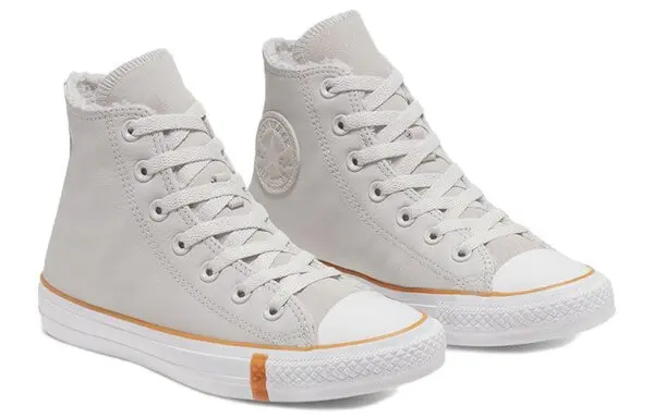 CONVERSE Chuck Taylor All Star High Top Leather Sneakers - White