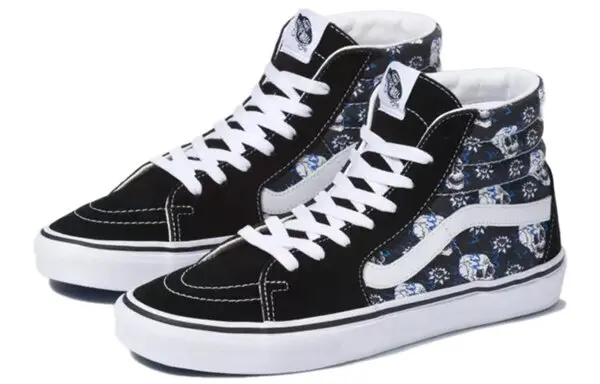 VANS Sk8-hi Flash Skulls High Top Sneakers