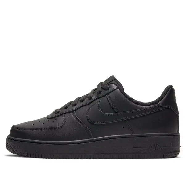 Nike Force 1 '07 Low Top Sneakers - Black