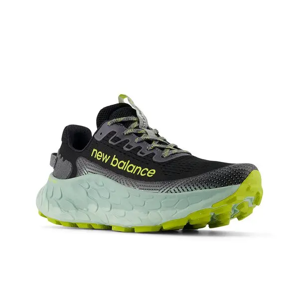 NEW BALANCE Fresh Foam X More Trail V3 Athletic Sneakers - Black/grey/green