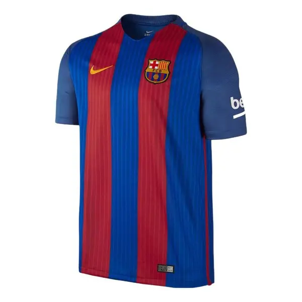 Nike Fc Barcelona 16/17 Home Stadium Jersey 'blaugrana - Tan