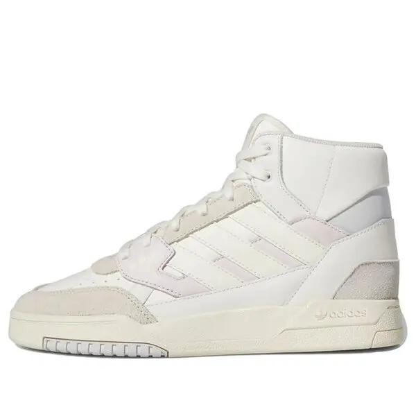 Adidas Originals Drop Step Se High Top Sneakers - Beige/cloud White/pink