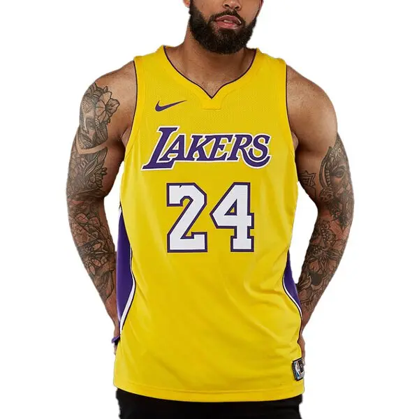 Nike Kobe Bryant Los Angeles Lakers Icon Edition Authentic Basketball Jersey