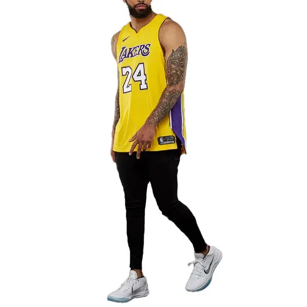 Nike Kobe Bryant Los Angeles Lakers Icon Edition Authentic Basketball Jersey