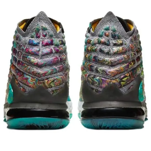 Nike Lebron "i Promise" Basketball Sneakers - Grey/green