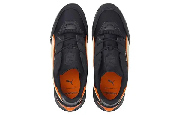 PUMA Pronounce X Mirage Sport Low Top Sneakers - Black/orange