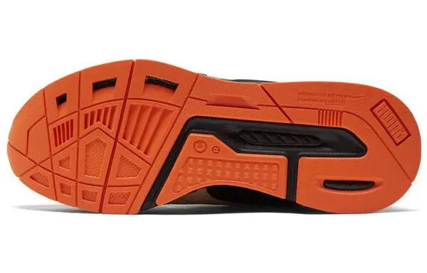 PUMA Pronounce X Mirage Sport Low Top Sneakers - Black/orange