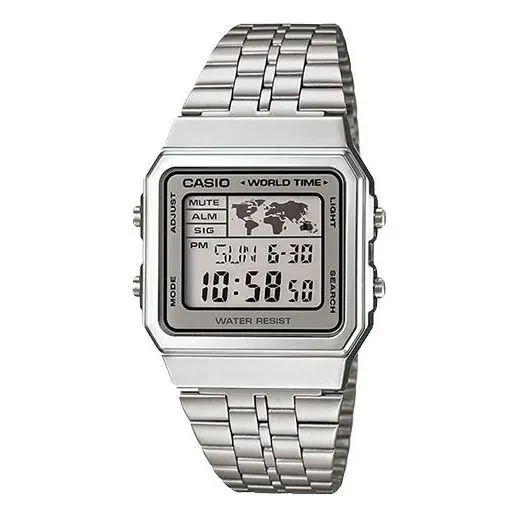 Casio Standard Vintage Digital Watch - Silver