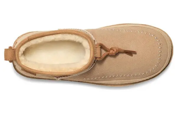 UGG Ultra Mini Crafted Regenerate Ankle Boots - Sand