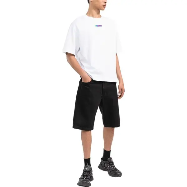 Off-White Back Logo Printing" Short Sleeve T-shirt