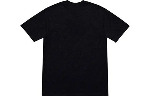 Supreme Ss18 Chicken Dinner Tee Printing Short Sleeve - Black