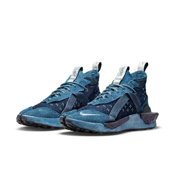 Nike Ispa Drifter Split Indigo Dye Sneakers - Blue