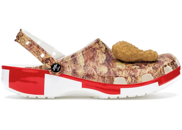 CROCS Kfc X Classic Clog 'fried Chicken Print