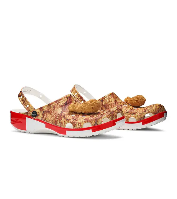 CROCS Kfc X Classic Clog 'fried Chicken Print