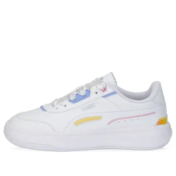 PUMA Tori Pixie Lace-up Sneakers - White/blue