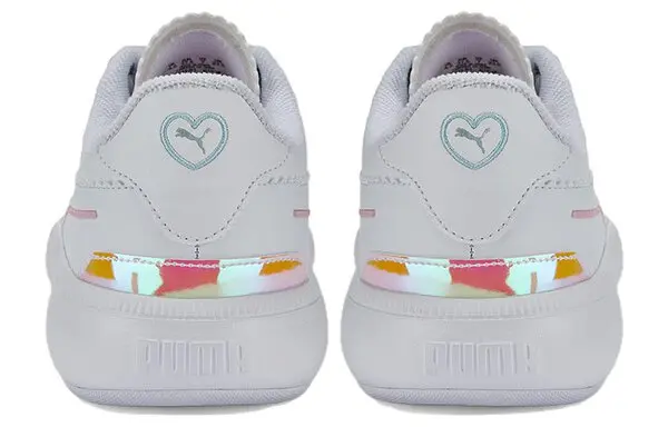 PUMA Tori Pixie Lace-up Sneakers - White/blue