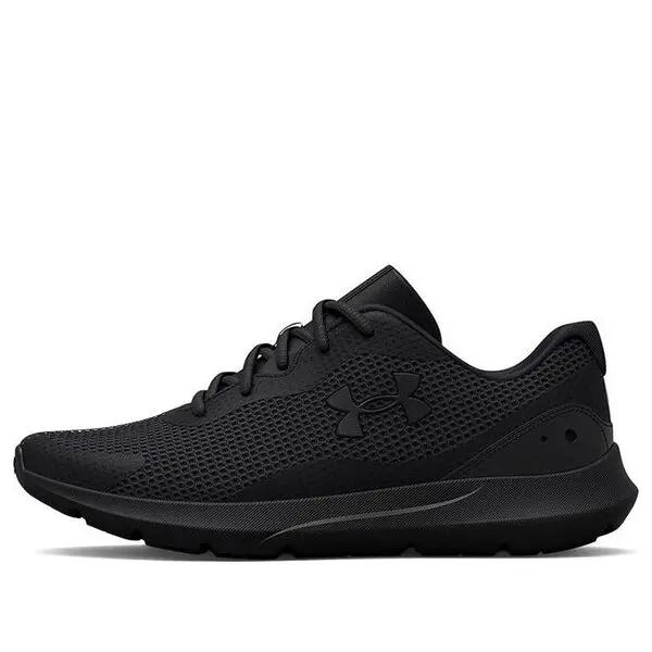 Under Armour Surge 3 Athletic Sneakers - Black