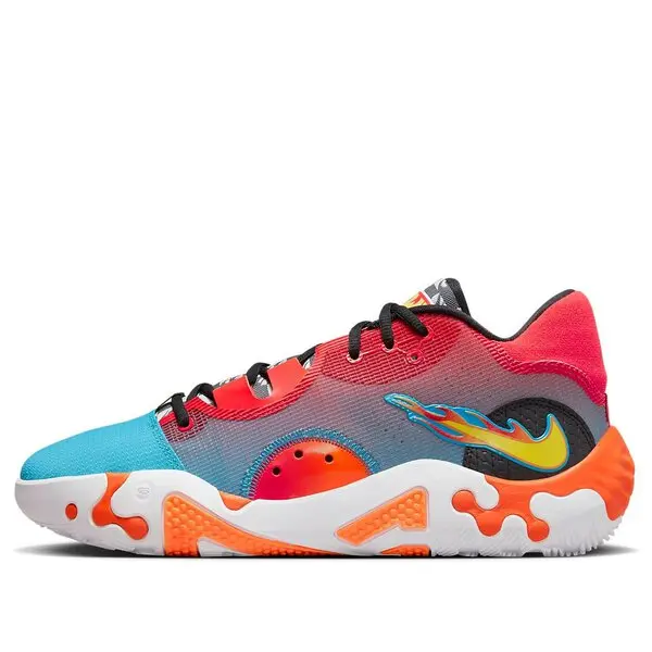 Nike Pg Ep 'hot Wheels - Red/blue/orange