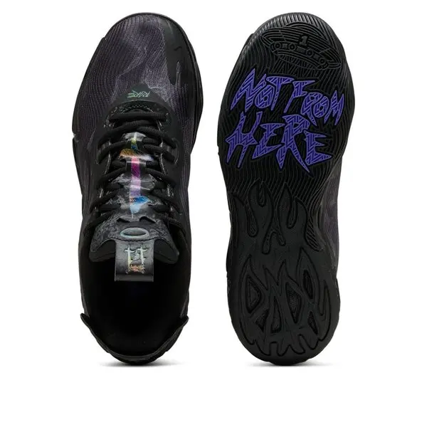 PUMA Lamelo Ball Mb.04 Lo Team Sneakers - Puma Black/dark Amethyst