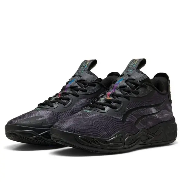 PUMA Lamelo Ball Mb.04 Lo Team Sneakers - Puma Black/dark Amethyst