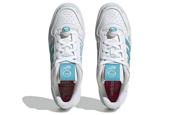 Adidas Originals X André Saraiva Forum Low Sneakers - White/blue