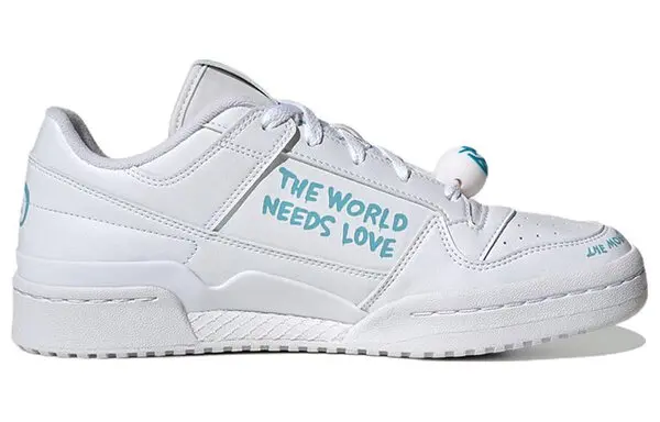 Adidas Originals X André Saraiva Forum Low Sneakers - White/blue