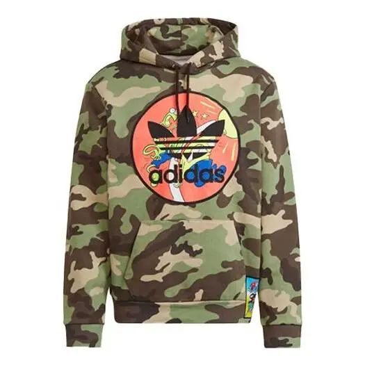 Adidas Originals X Jeremy Scott Fleece Hoodie - Multi-color