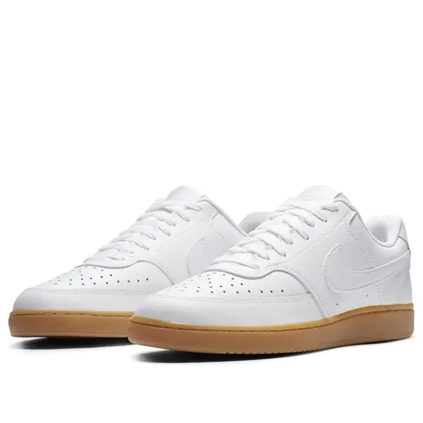 Nike Court Vision Low Sneakers - White/brown