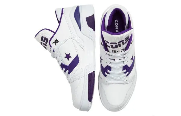 CONVERSE Erx-260 Low Top Sneakers - White/purple