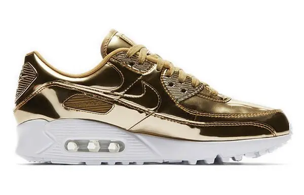Nike Max 90 Metallic Pack Sneakers - Gold