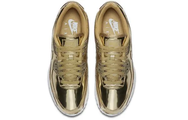 Nike Max 90 Metallic Pack Sneakers - Gold
