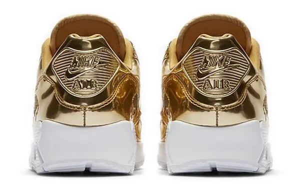 Nike Max 90 Metallic Pack Sneakers - Gold