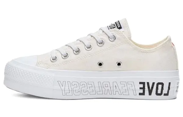 CONVERSE Chuck Taylor All Star Lift Low "love Fearlessly