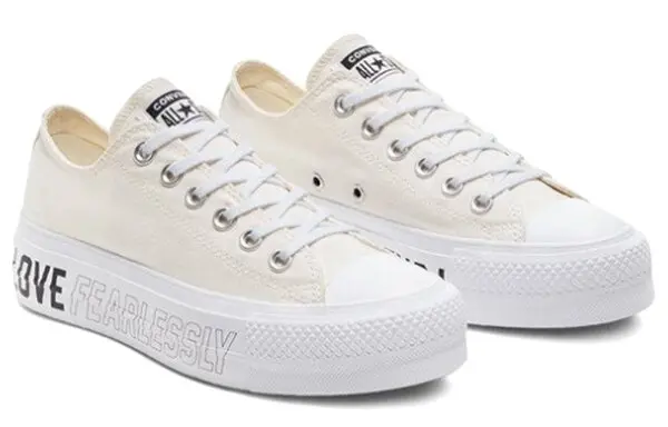 CONVERSE Chuck Taylor All Star Lift Low "love Fearlessly