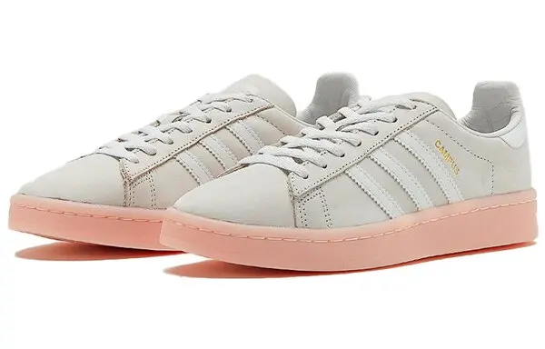 Adidas Campus Sneakers - White/pink